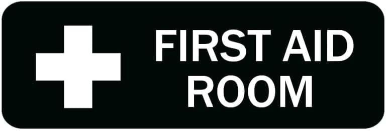 First Aid Room Sign Acrylic Informative With Symbols Great For Home ...