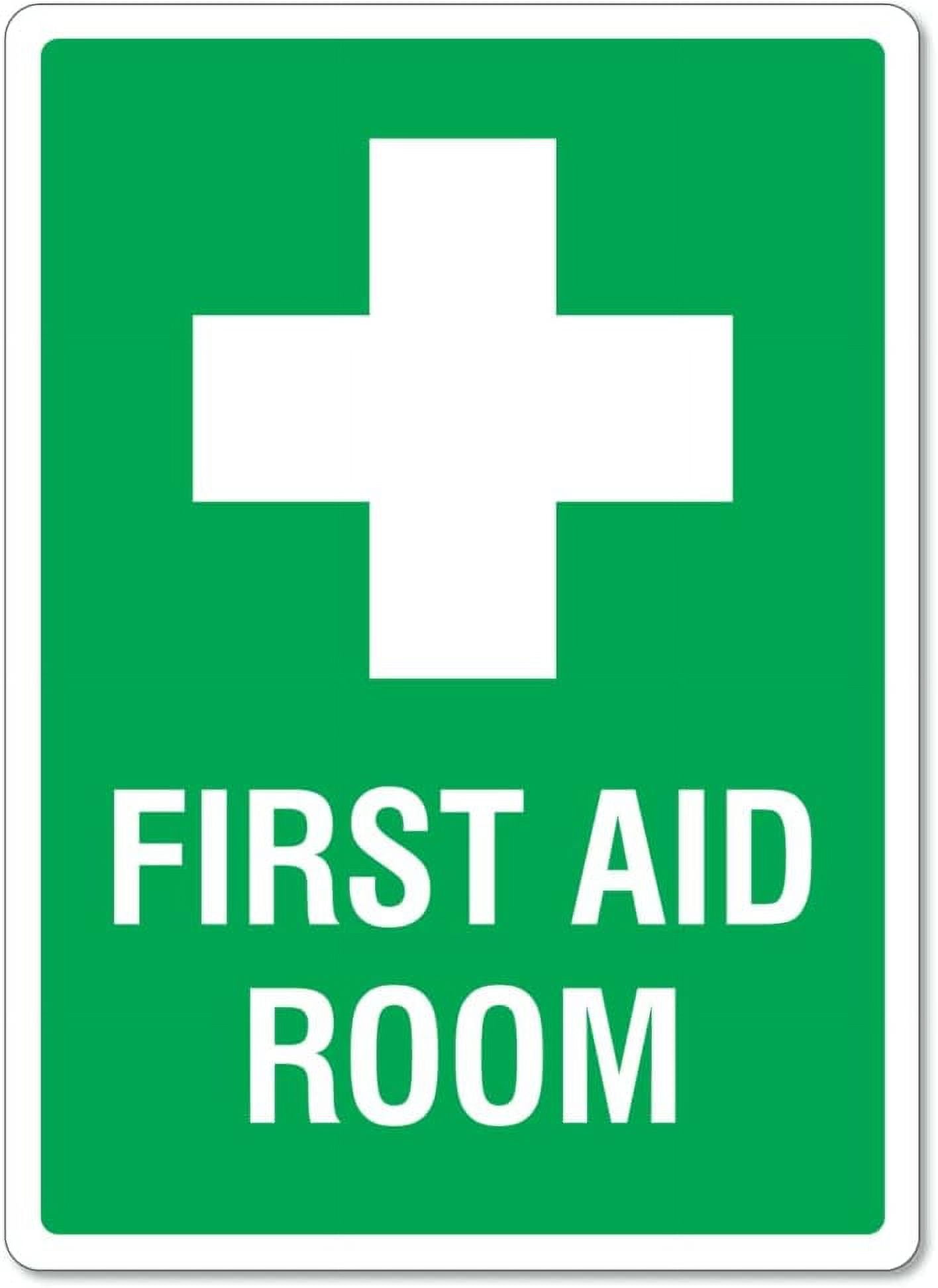 First Aid Room Sign Safety Signs First Aid Signs Metal Tin Sign 8x12 ...