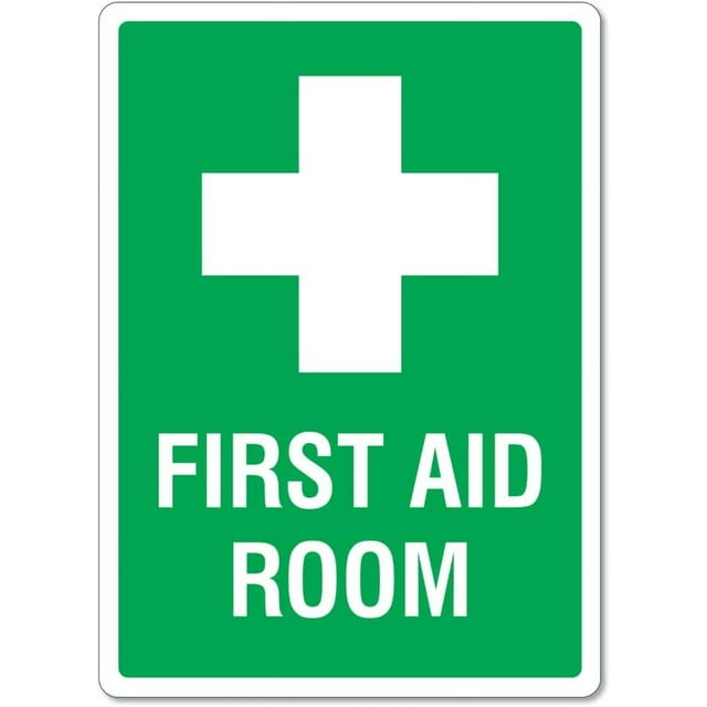 First Aid Room Sign Safety Signs First Aid Signs Metal Tin Sign 8x12 ...