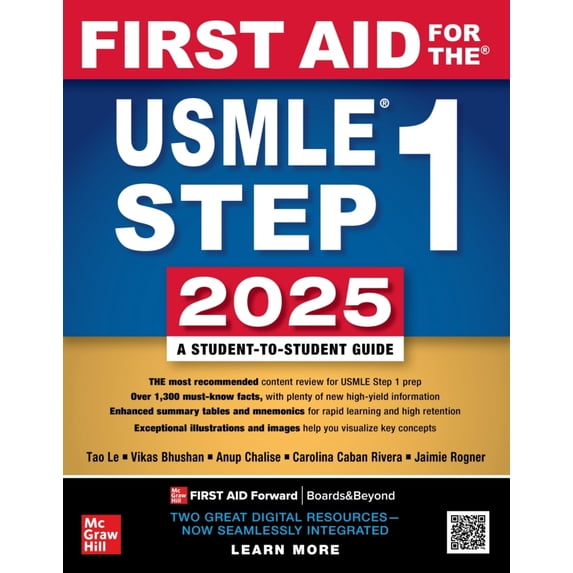 First Aid for the USMLE Step 1 2025 35th Edition (Spiral Bound ...
