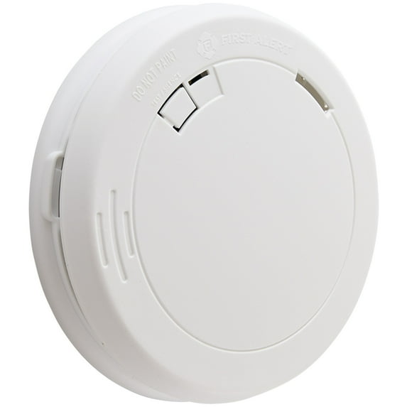 First Alert PR710 Slim Photoelectric Smoke Detector with 10-Year ...