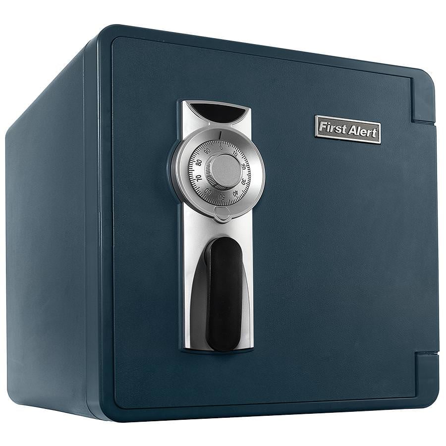 First Alert 2092F Waterproof and Fire-resistant Combination Safe, 1.3 ...