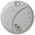 First Alert BRK 7010B Hardwired Photoelectric Smoke Alarm with Battery ...