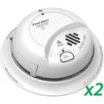BRK First Alert SC9120B Smoke and Carbon Monoxide Detector, 2 Pack ...