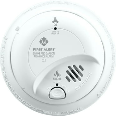 First Alert SCO500B Wireless Smoke and Carbon Monoxide Alarm with Voice ...