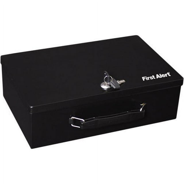 First Alert Deluxe Locking Steel Security Box, 3031F - Walmart.com