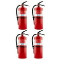 First Alert PRO 10 Fire Extinguisher, Red, 10 lb, 4 PACK - Professional ...
