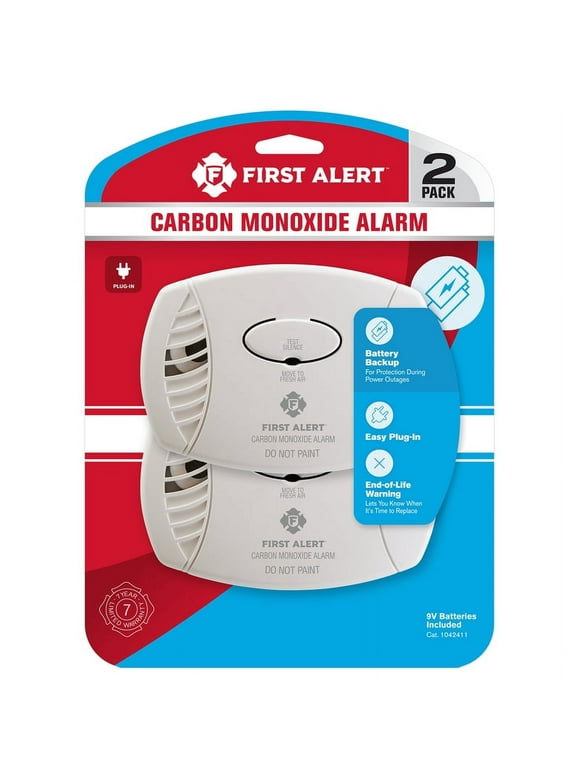 First Alert Carbon Monoxide Alarms and Detectors - Walmart.com