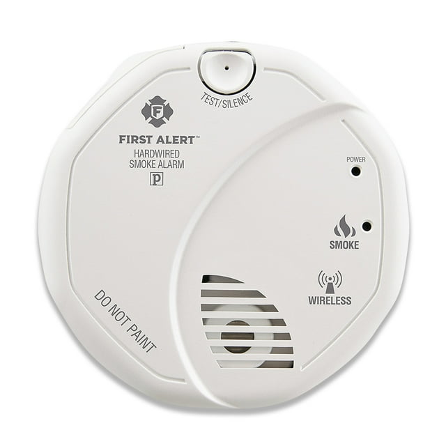 First Alert SA521CN-3ST Hardwired Onelink Wireless Smoke Alarm ...
