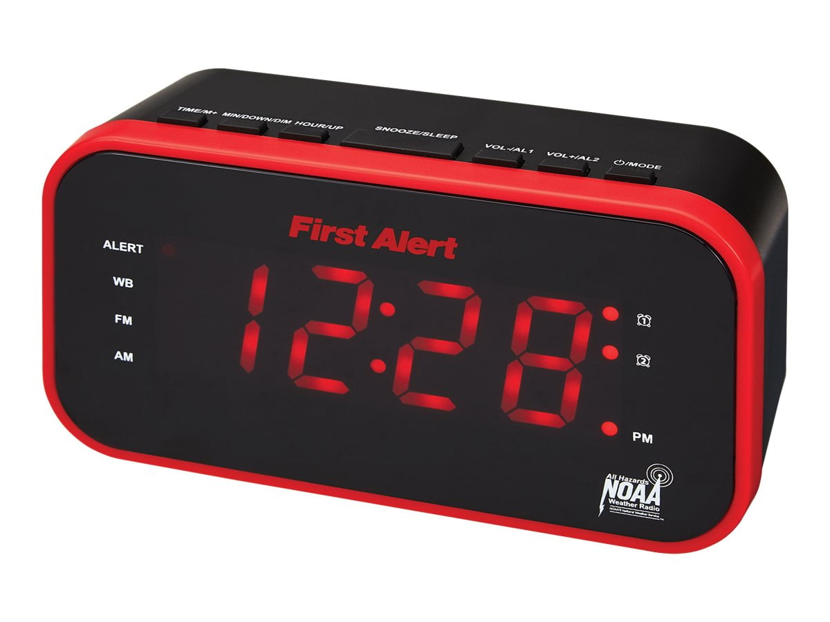 AM/FM CLK RAD W/WTHR ALRT - Walmart.com