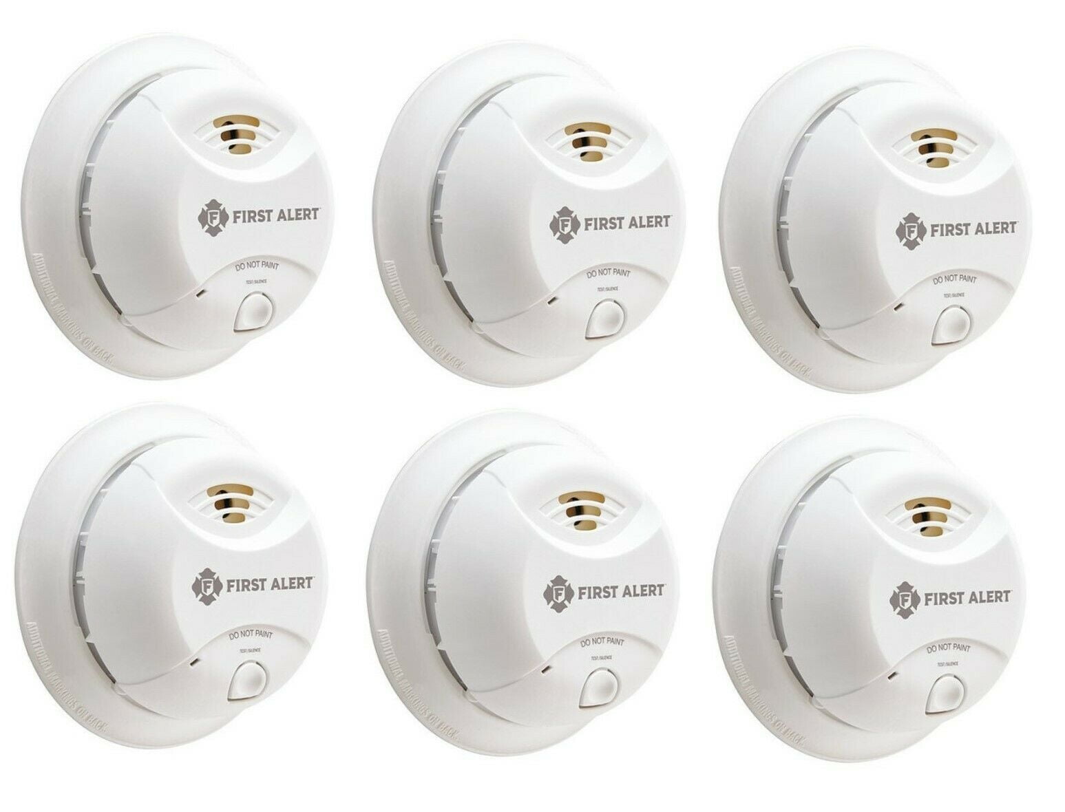 First Alert Fire Detector Smoke Alarm with 10-Year Sealed Tamper-Proof ...