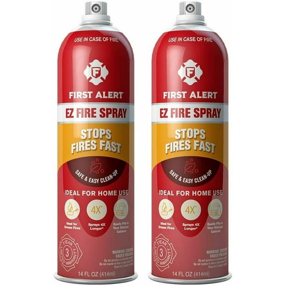 First Alert Home1-4, First Alert Standard Home Fire Extinguisher, Red ...