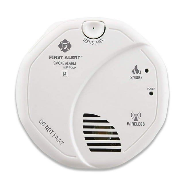 First Alert SA511CN2-3ST Interconnected Wireless Smoke Alarm with Voice ...