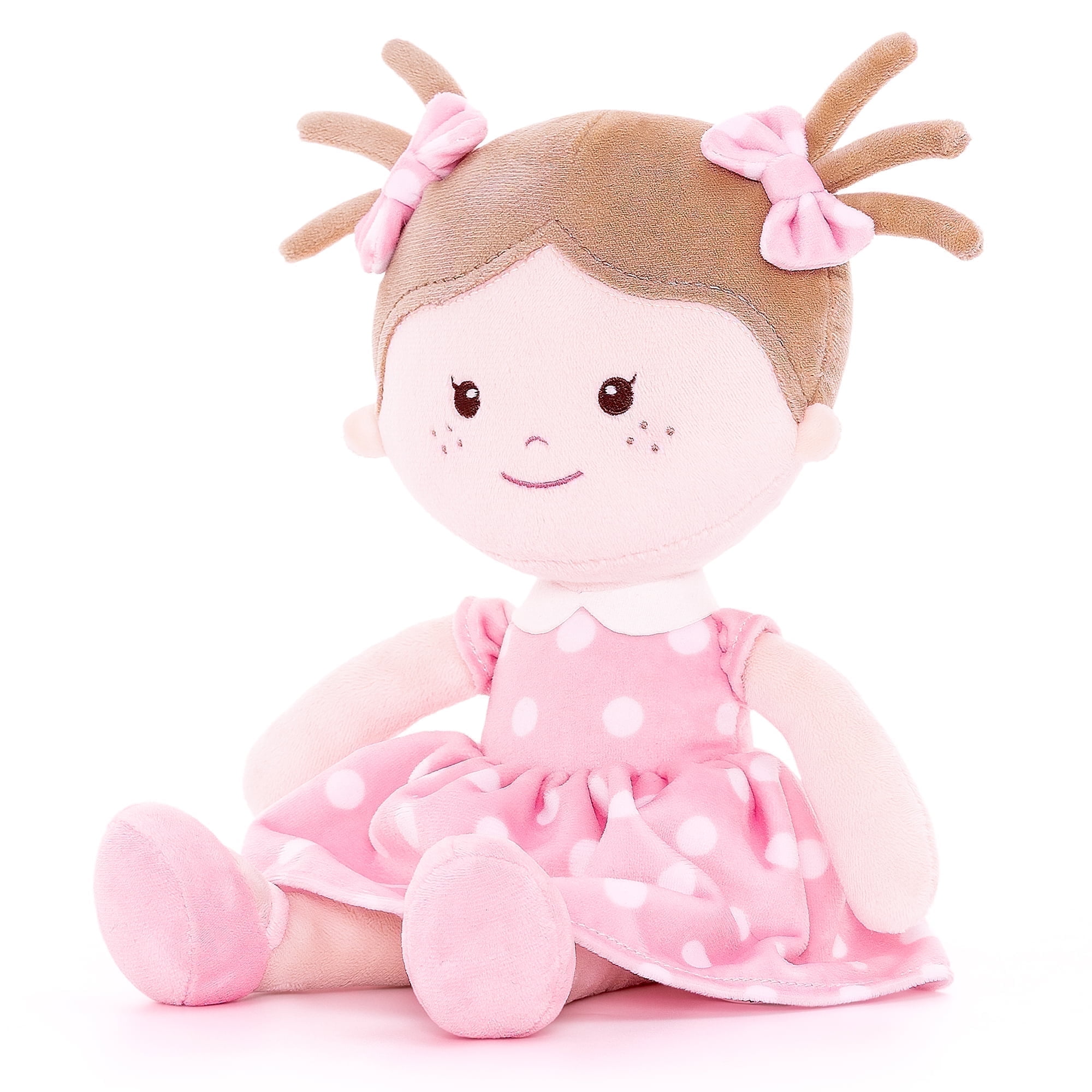 First Baby Doll Plush Rag Doll Sleeping Cuddle Buddy Doll Soft Baby ...
