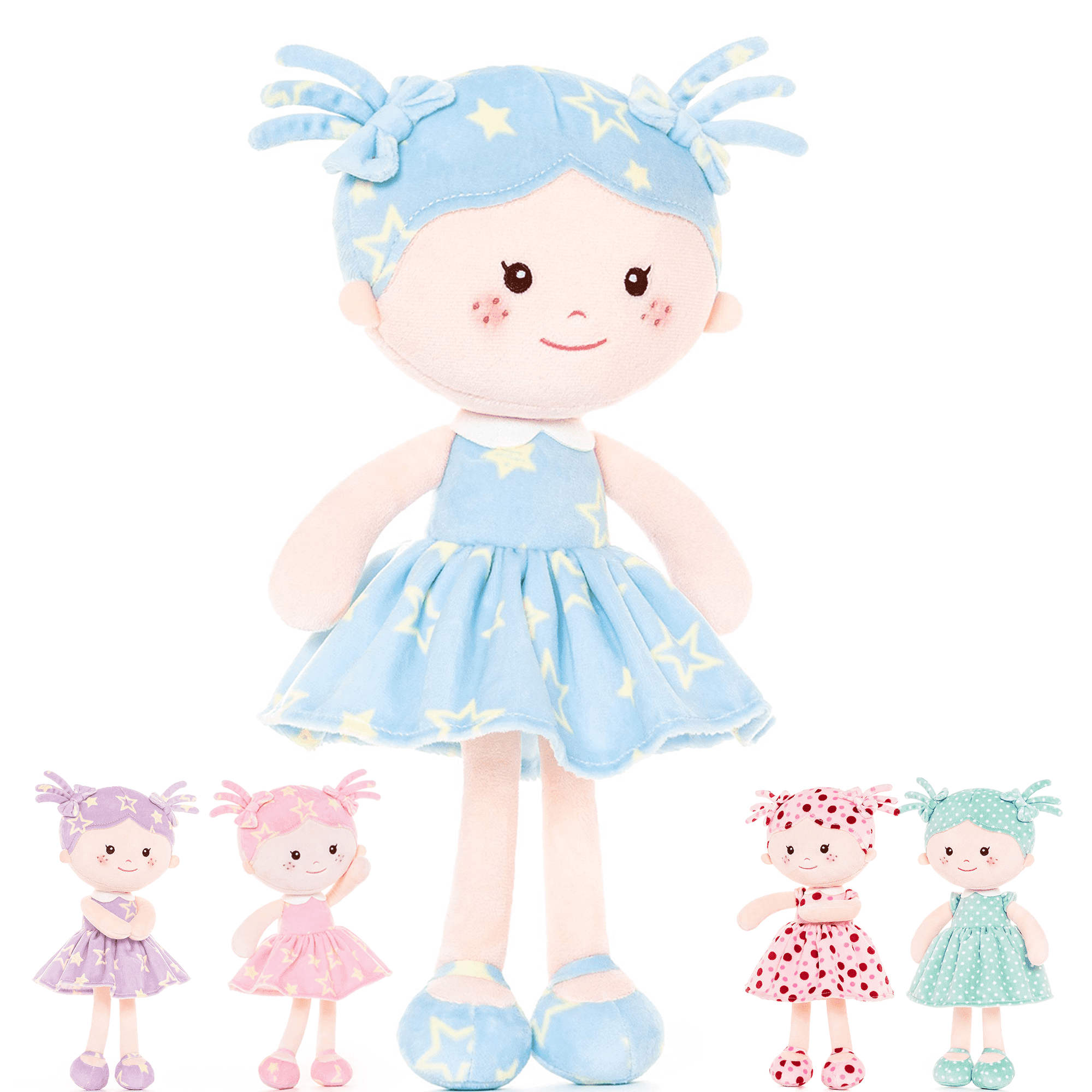 First Baby Doll Plush Rag Doll Sleeping Cuddle Buddy Doll Soft Baby ...