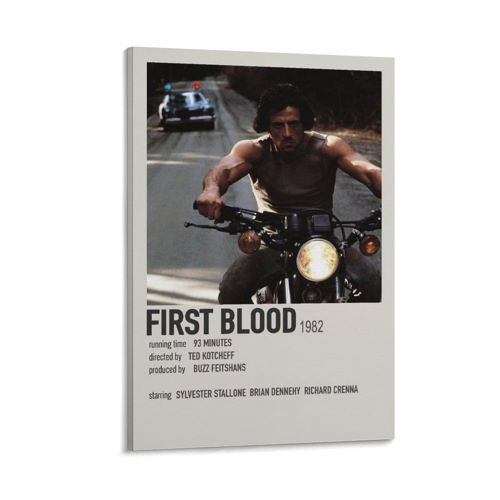 First Blood Poster Canvas Painting Creativity Poster for Living Room ...