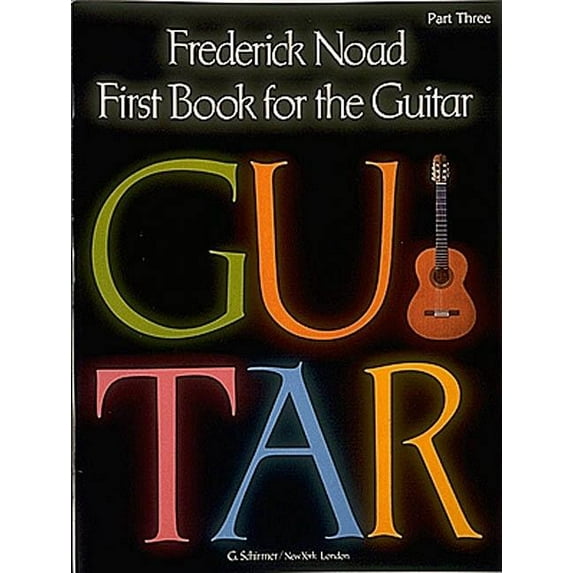 First Book for the Guitar - Part 3: Guitar Technique (Paperback) by ...