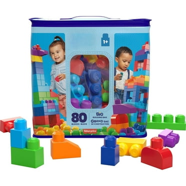 Battat Bristle Blocks 80-Piece Set, Educational Puzzle Toy for Toddlers ...