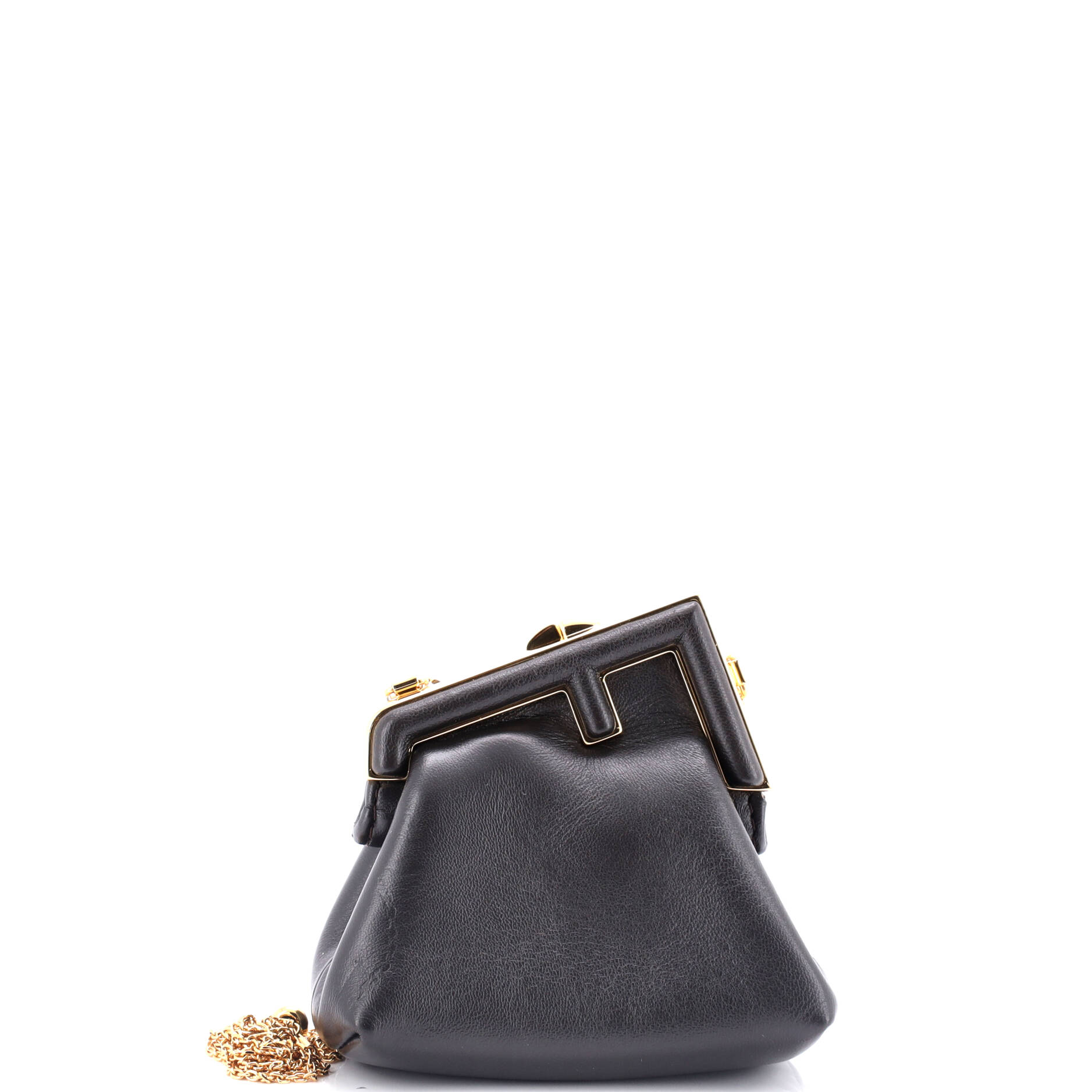 Pre-Owned First Charm Crossbody Bag Leather Nano by Rebag - Walmart.com