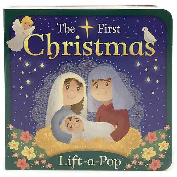 First Christmas: Lift a Flap Pop Up Board Book (Board Book) - Walmart.com