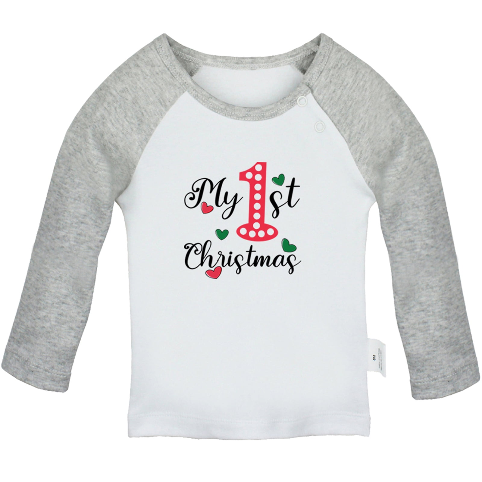 My First Christmas Novelty T shirt For Baby, Newborn Babies T-shirts ...