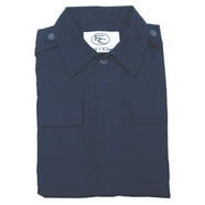 First Class 100% Polyester Long Sleeve Zippered Uniform Shirt - Walmart.com