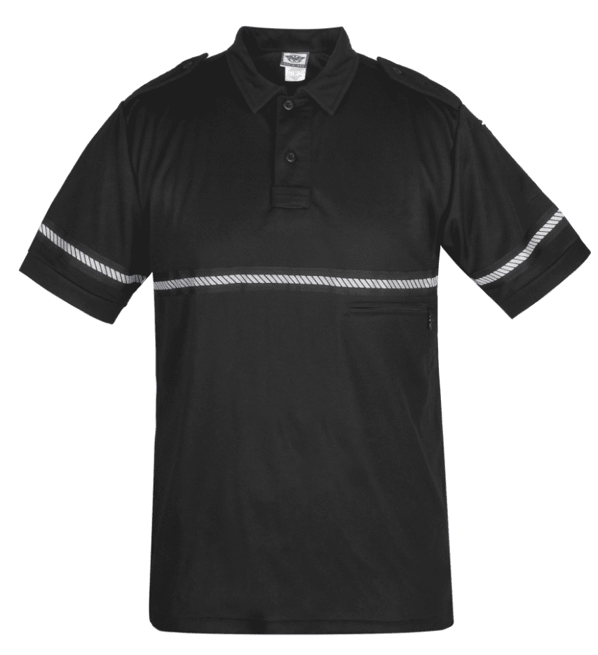 First Class Two Tone Bike Patrol Shirt with Zipper Pocket and Hash ...