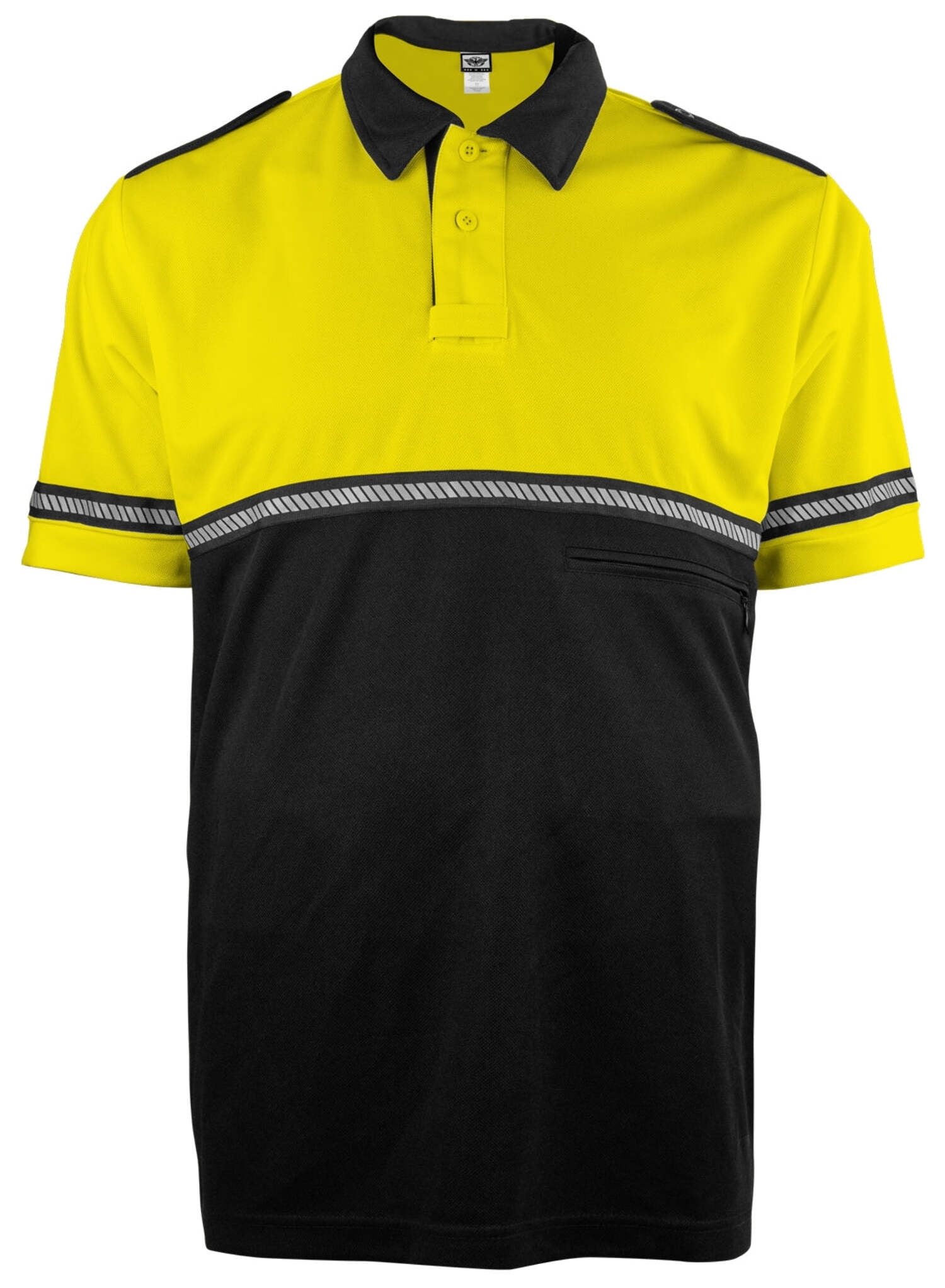 First Class Two Tone Bike Patrol Shirt with Zipper Pocket and Hash ...
