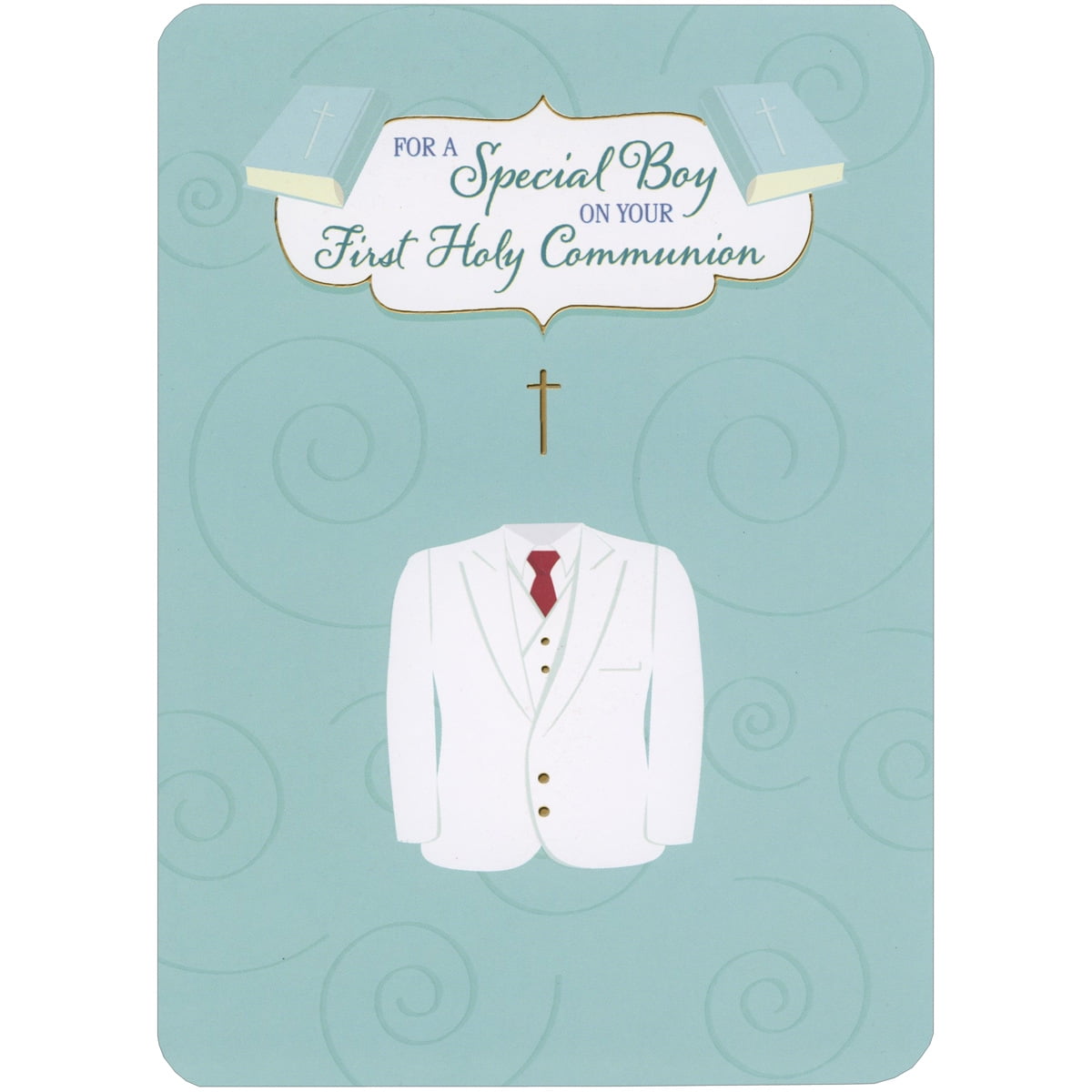 First Communion Boy Greeting Card w/Envelope - Walmart.com