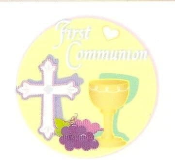 First Communion ~ Edible Cake Topper - Walmart.com