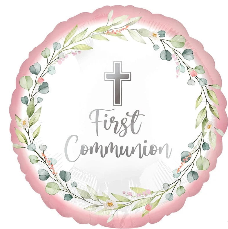 First Communion Foil Balloon - Walmart.com