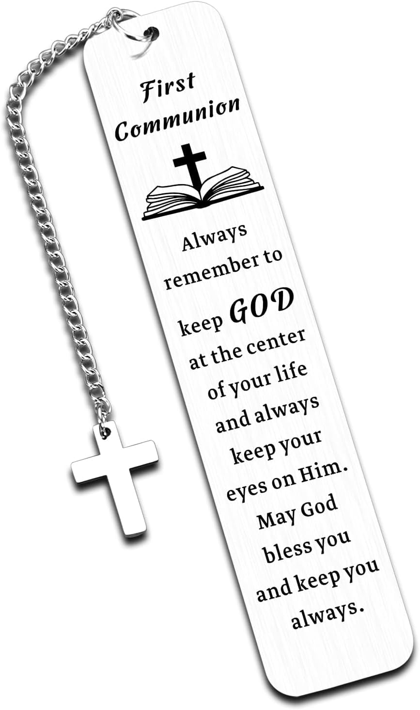 First Communion Gifts, 2026 Religious Bible Bookmark Gifts, 1st ...