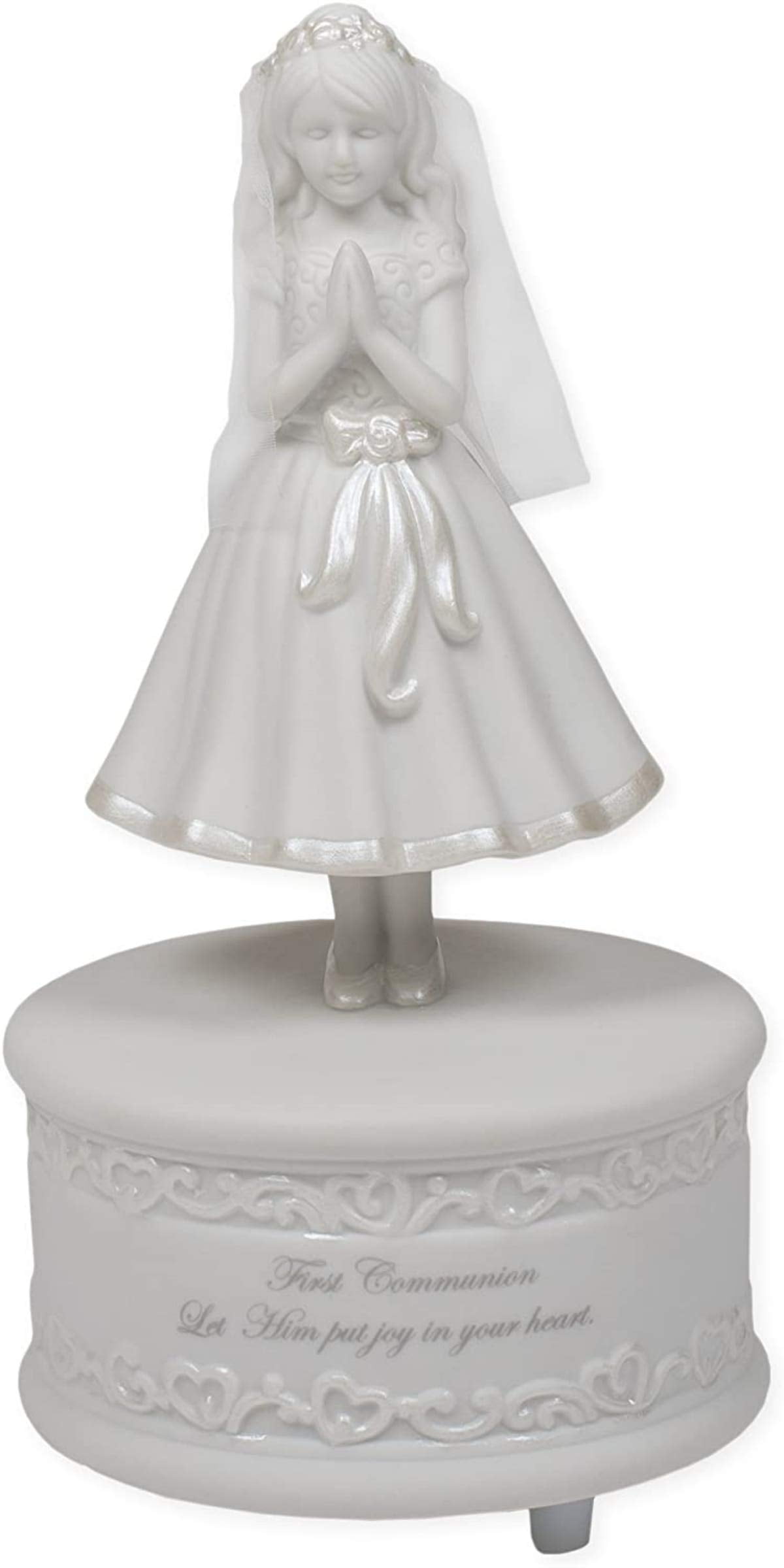Roman First Communion Girl Musical Figure - Perfect Gift - Walmart.com