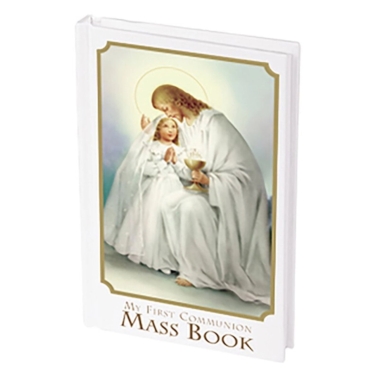 First Communion Girl Set Mass Book - Rosary - Pin -Scapular - Walmart.com