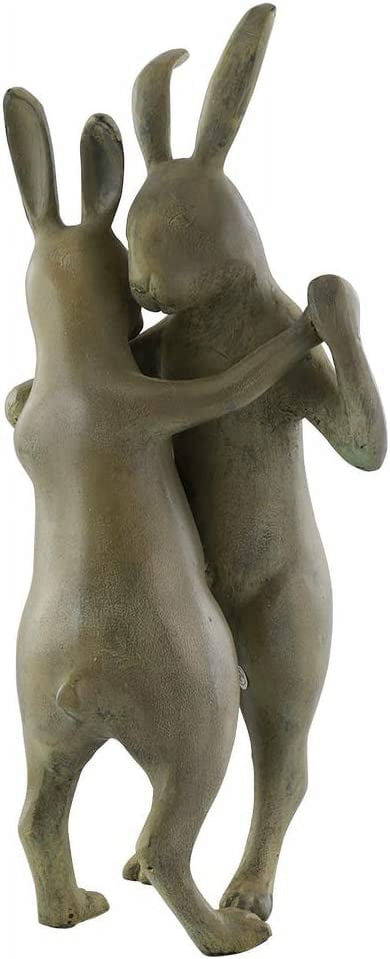 First Dance Garden Sculpture Rabbit Couple - Walmart.com