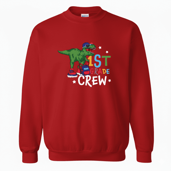 First Day Of School Dinosaur Crew Kids Classroom Fun Back To School ...