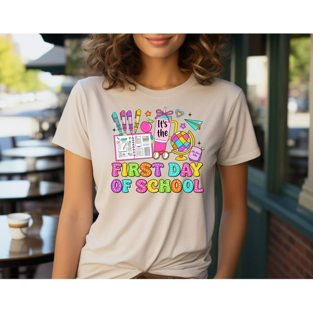 First Day Of School Shirt, Teacher And Student Shirt, Gift for Teachers ...