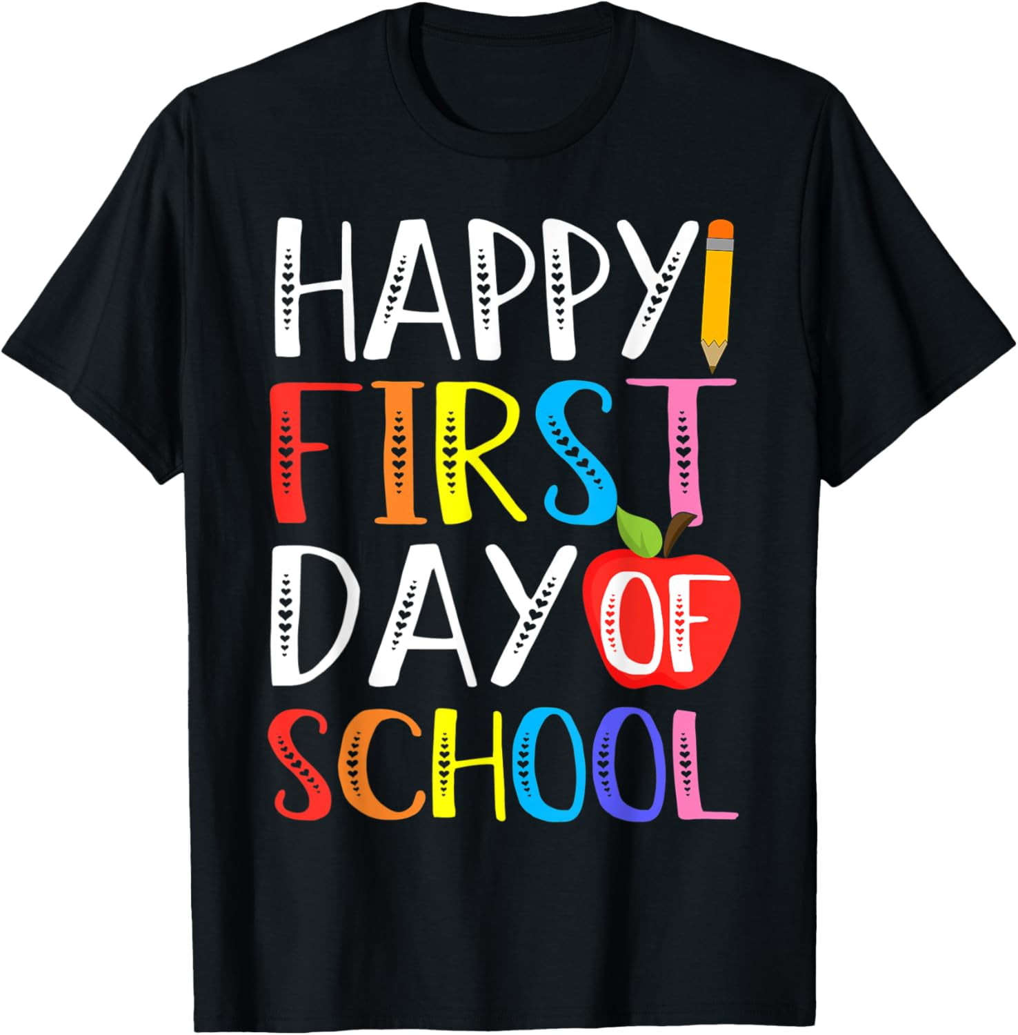 First Day Of School Teacher And Student T-Shirt - Walmart.com