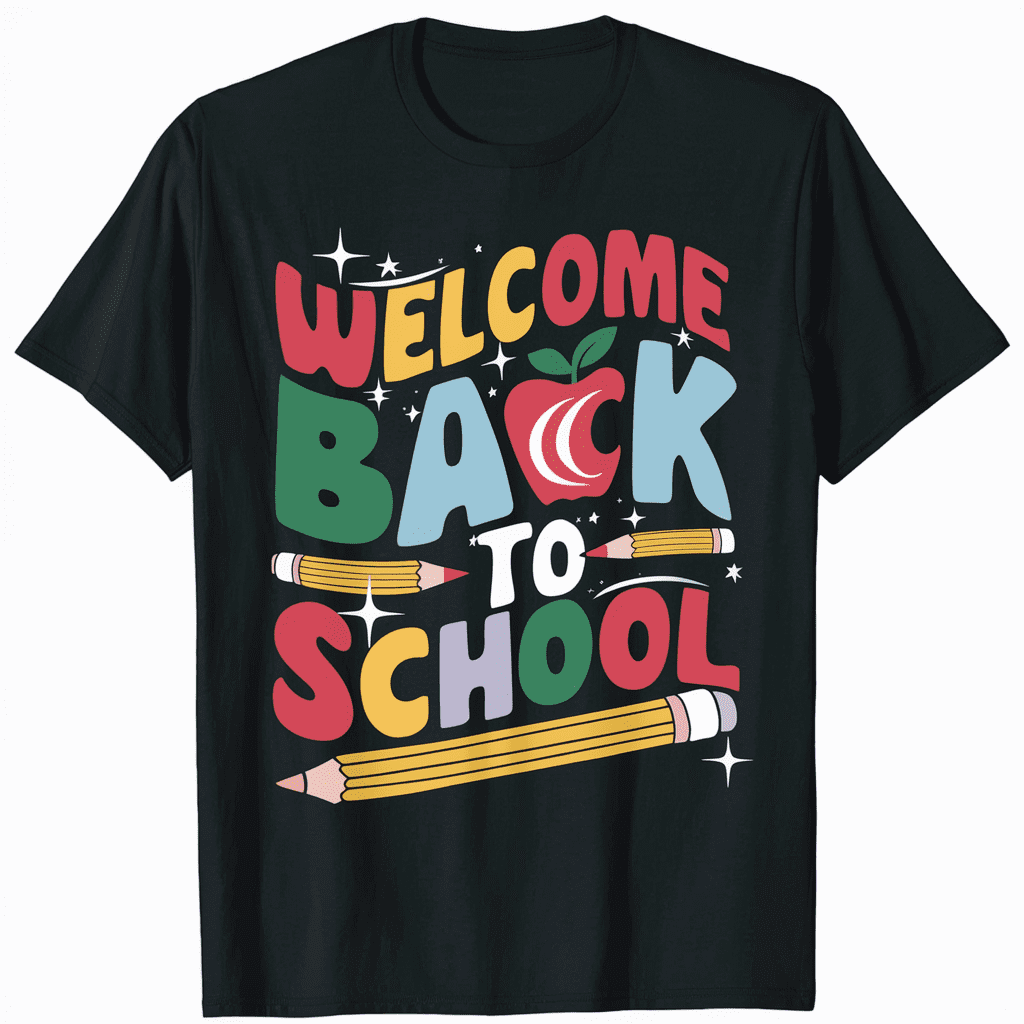First Day Of School Teacher Welcome Back to School Students T-Shirt ...