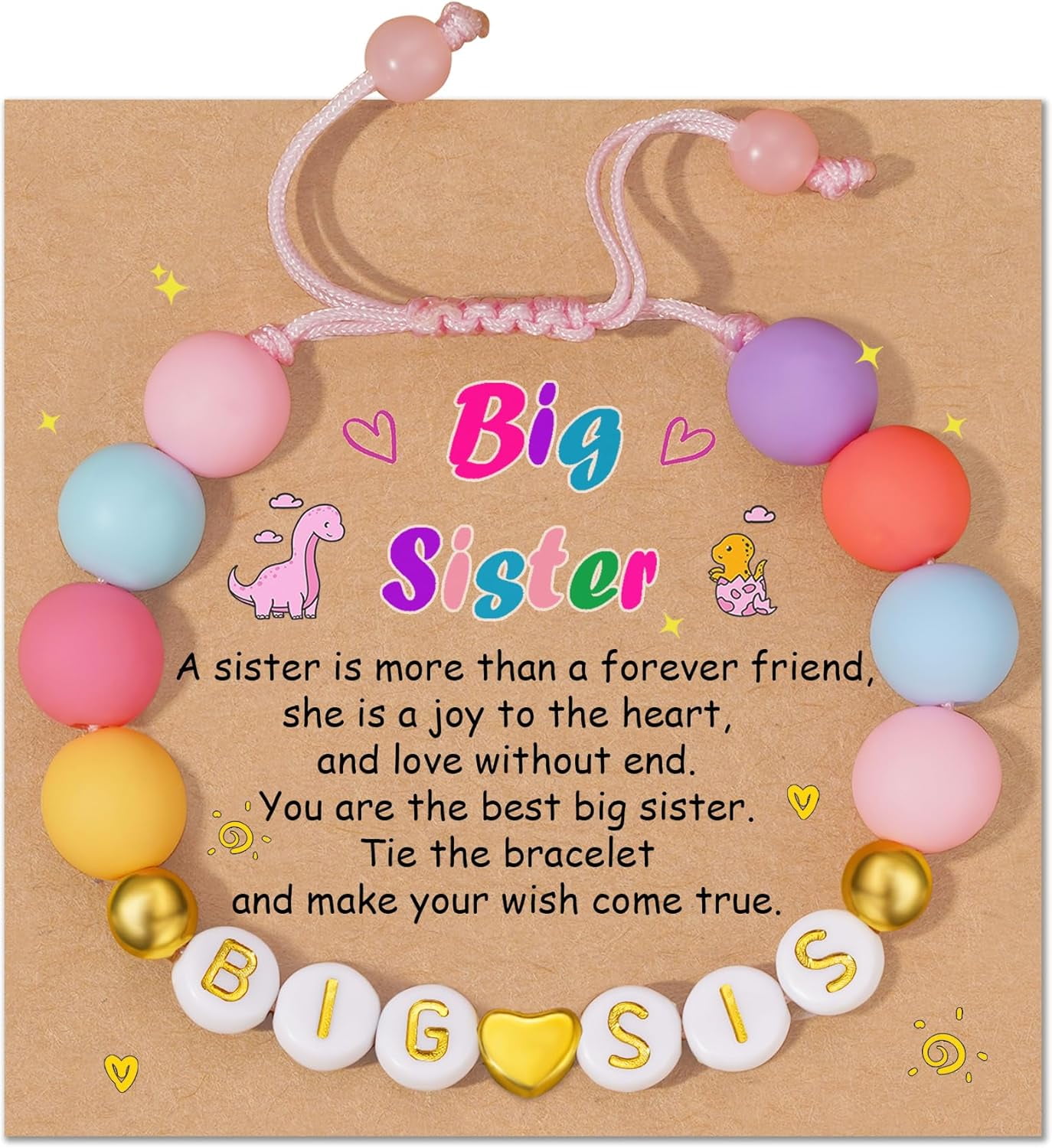 First Day of Preschool/Kindergarten/1st Grade/2nd Grade Bracelets, Big ...