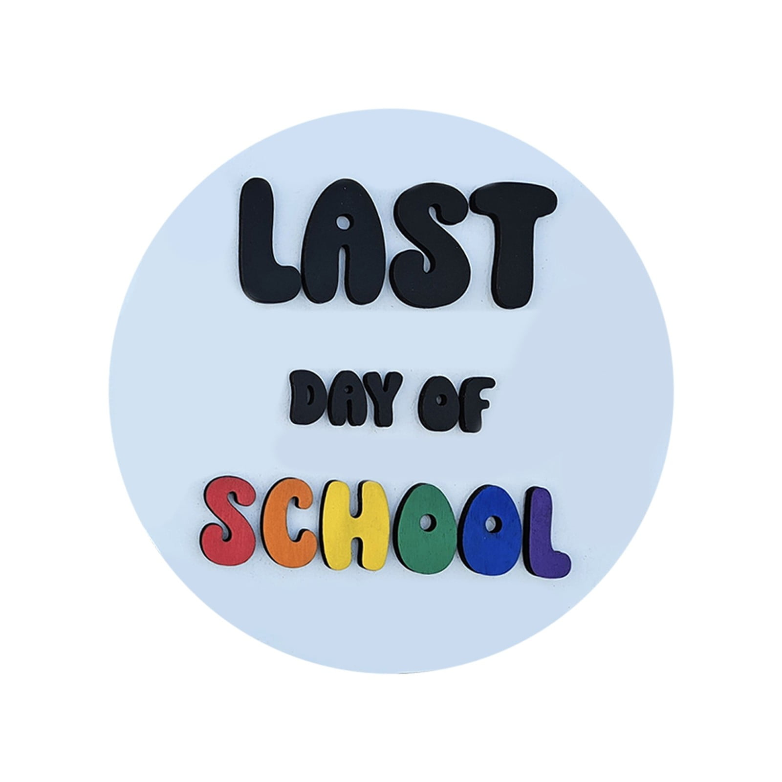 First Day of School Board, First Day of School Sign 8 Inch Double Sided ...
