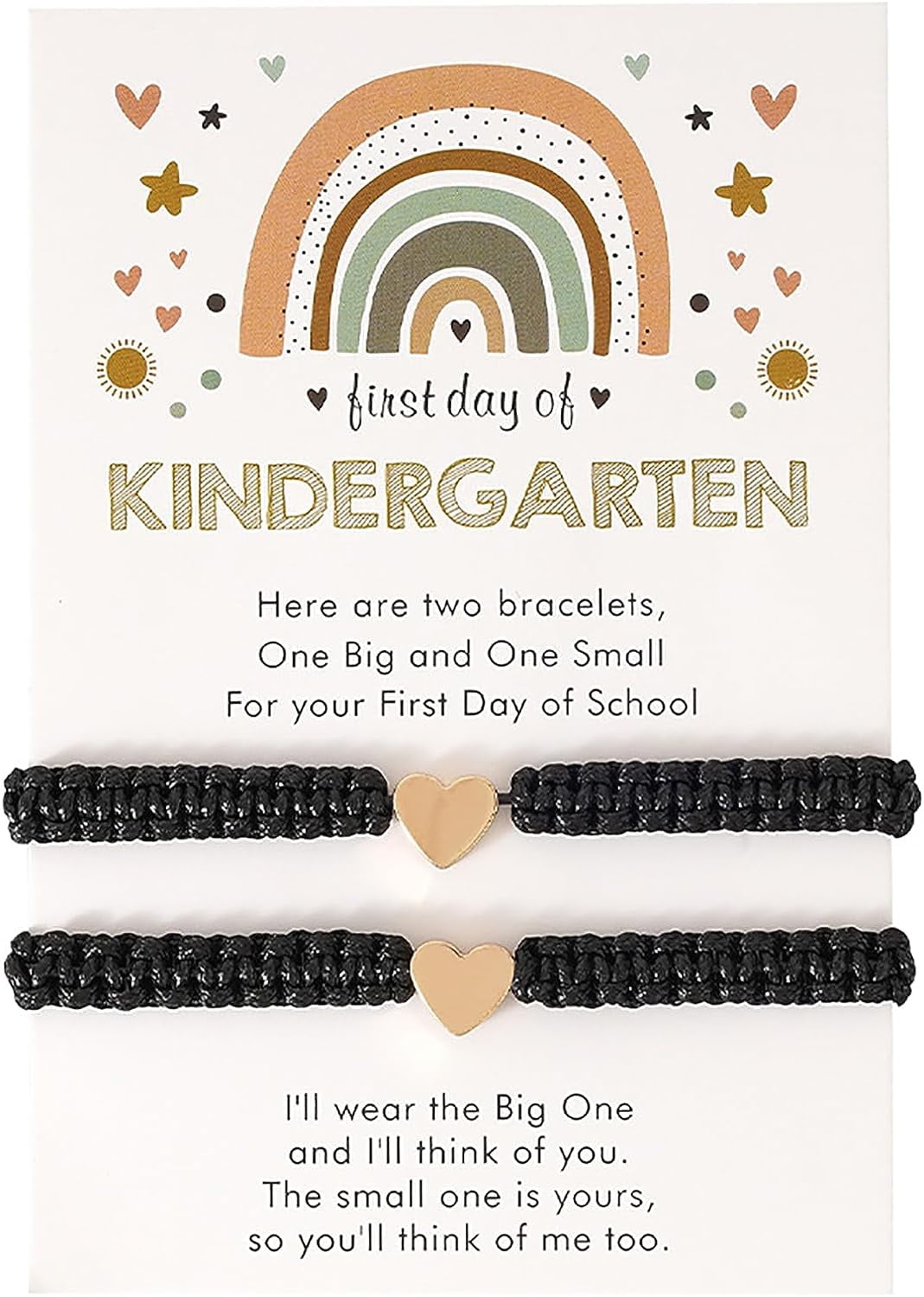 First Day of School Bracelets for Mom and Daughter,Back to School ...