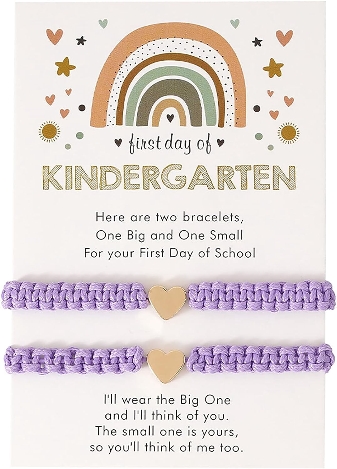 First Day of School Bracelets for Mom and Daughter,Back to School ...