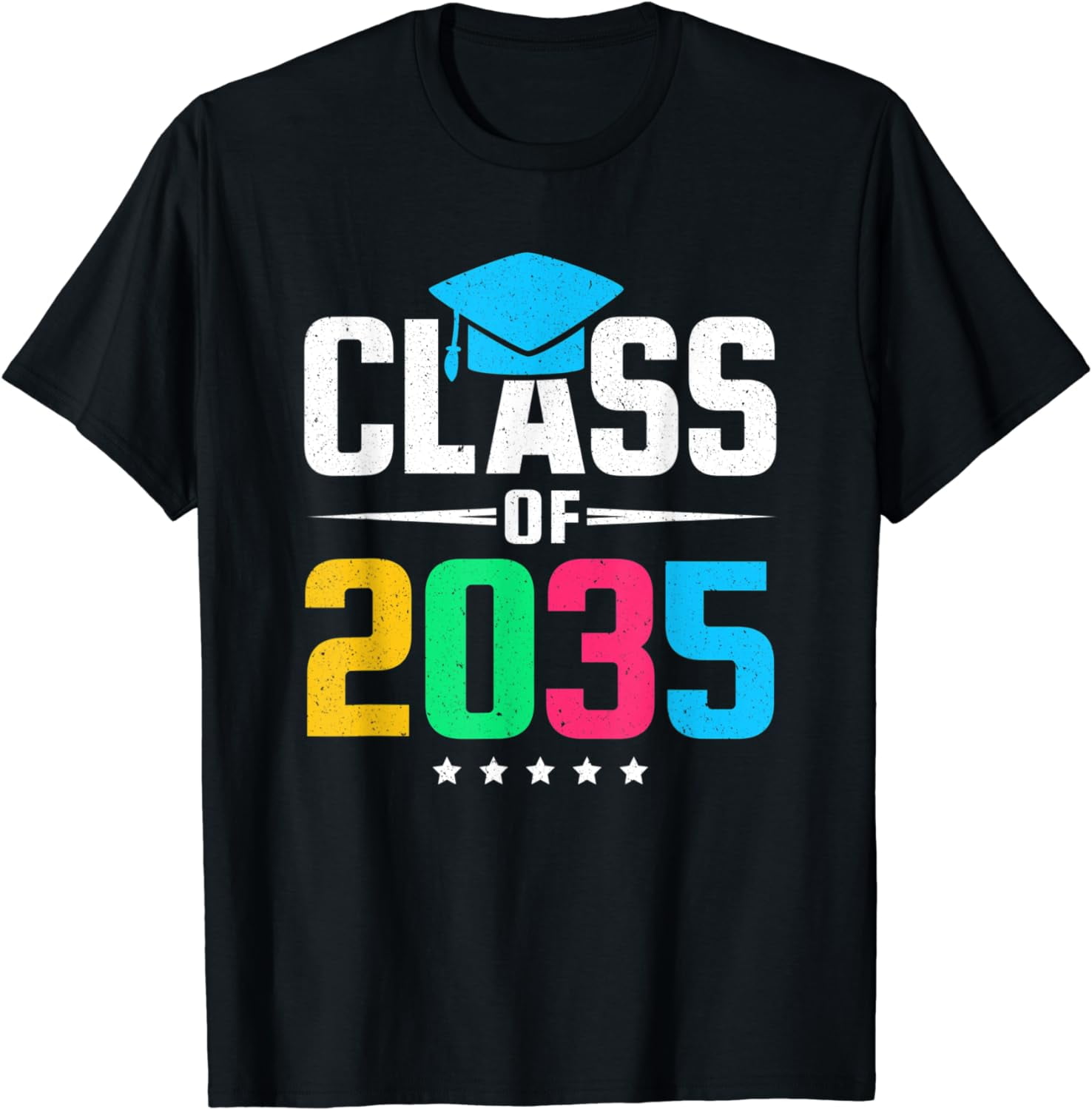 First Day of School Class of 2035 Future Graduate Gift T-Shirt ...