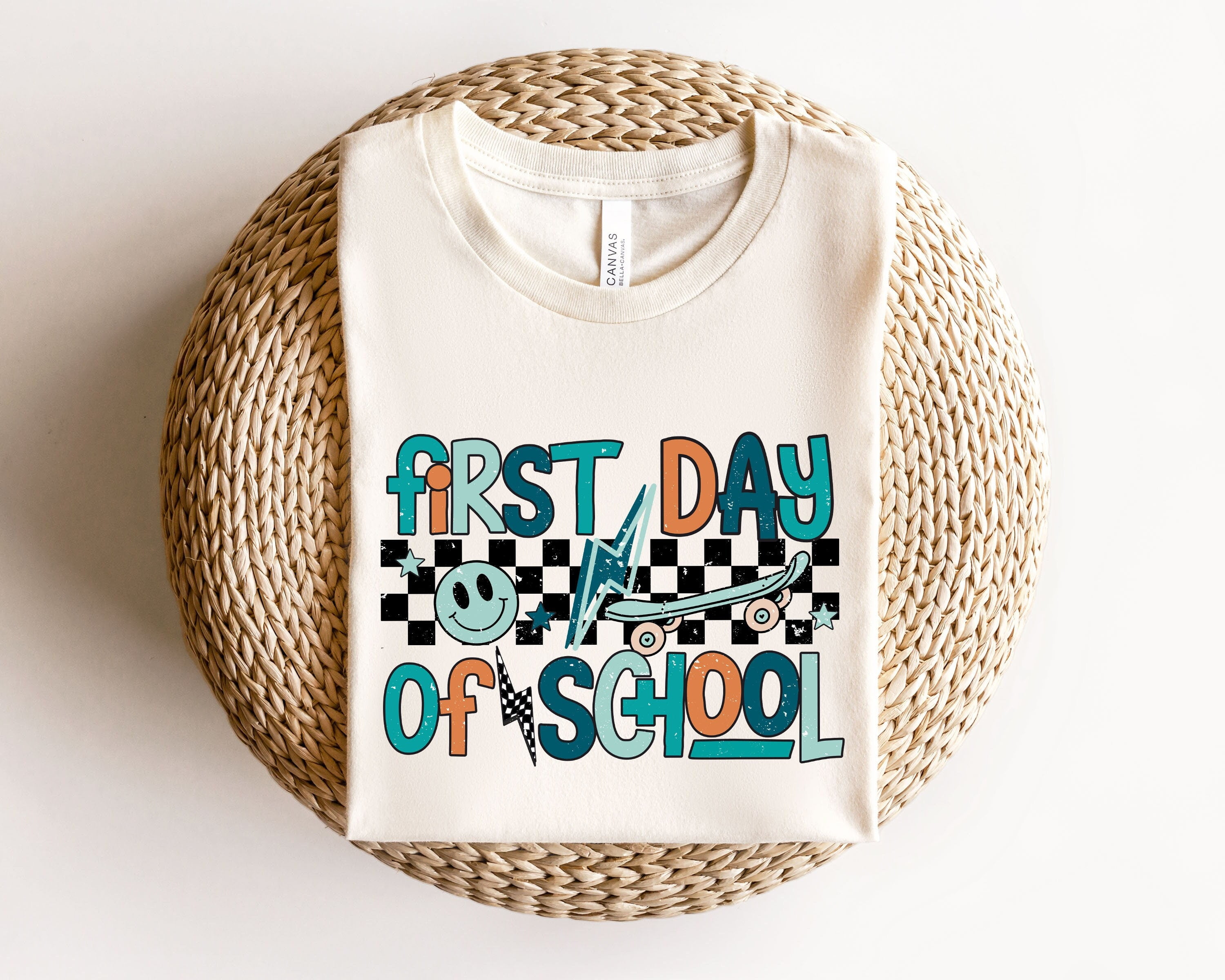 First Day of School Shirt - Happy First Day of School Shirt - Teacher ...