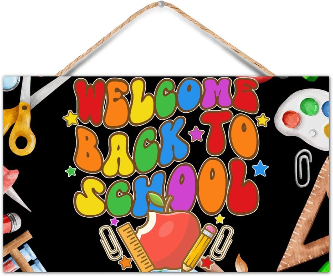 First Day of School Sign School Chalkboard Style Sign Board Plaque for ...