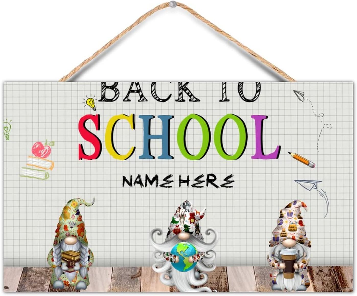 First Day of School Sign School Chalkboard Style Sign Board Plaque for ...