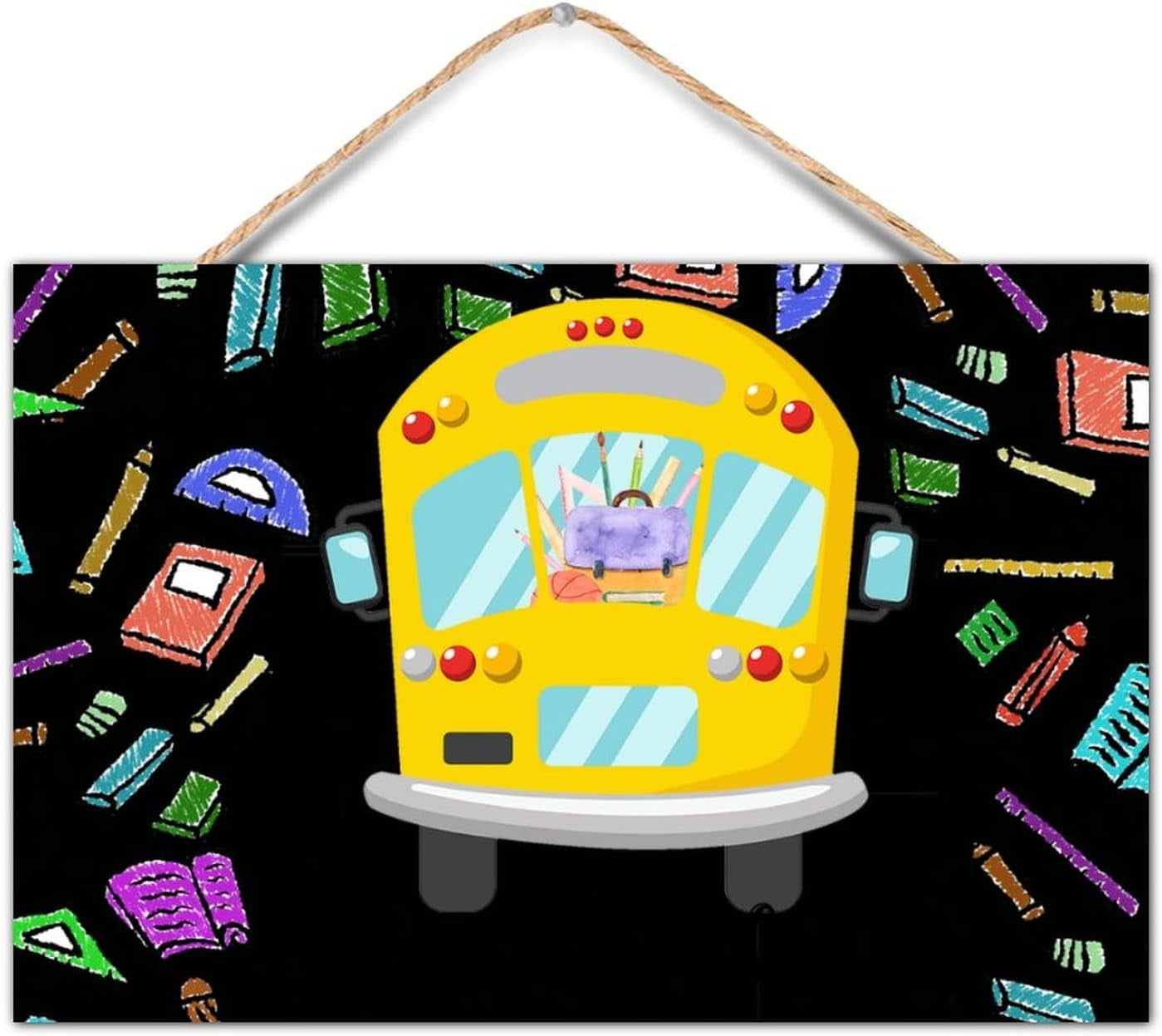 First Day of School Sign School Chalkboard Style Sign Board Plaque for ...