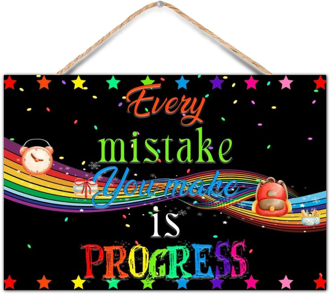 First Day of School Sign School Chalkboard Style Sign Board Plaque for ...