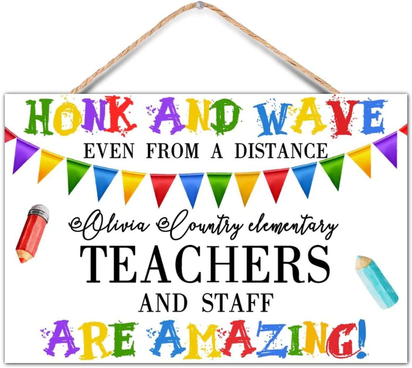 First Day of School Sign School Chalkboard Style Sign Board Plaque for ...